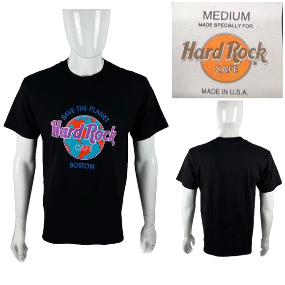 Hard Rock Cafe | Shirts | Hard Rock Cafe Men Medium Shirt Save The ...